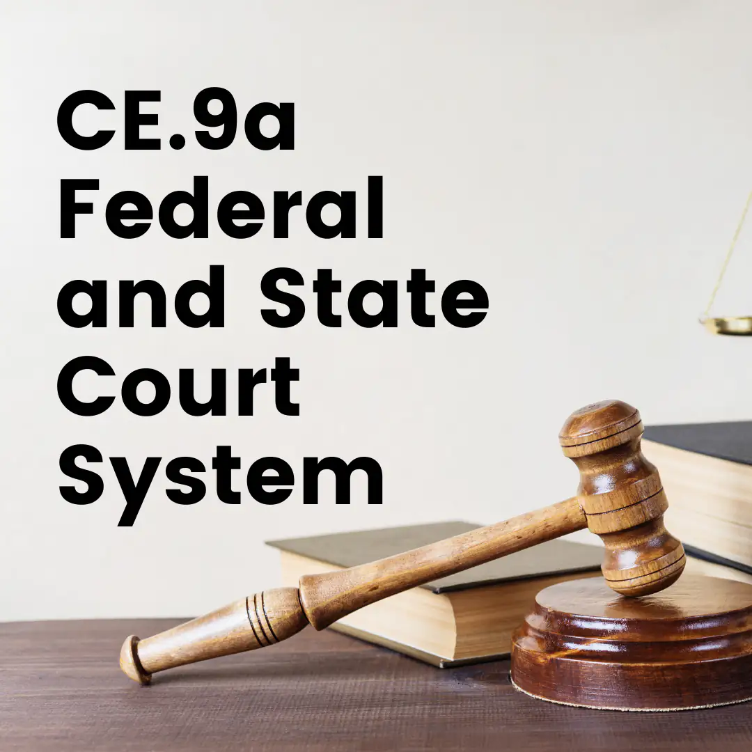 CE.9a Federal and State Court System 8th Grade Quiz | Quizizz