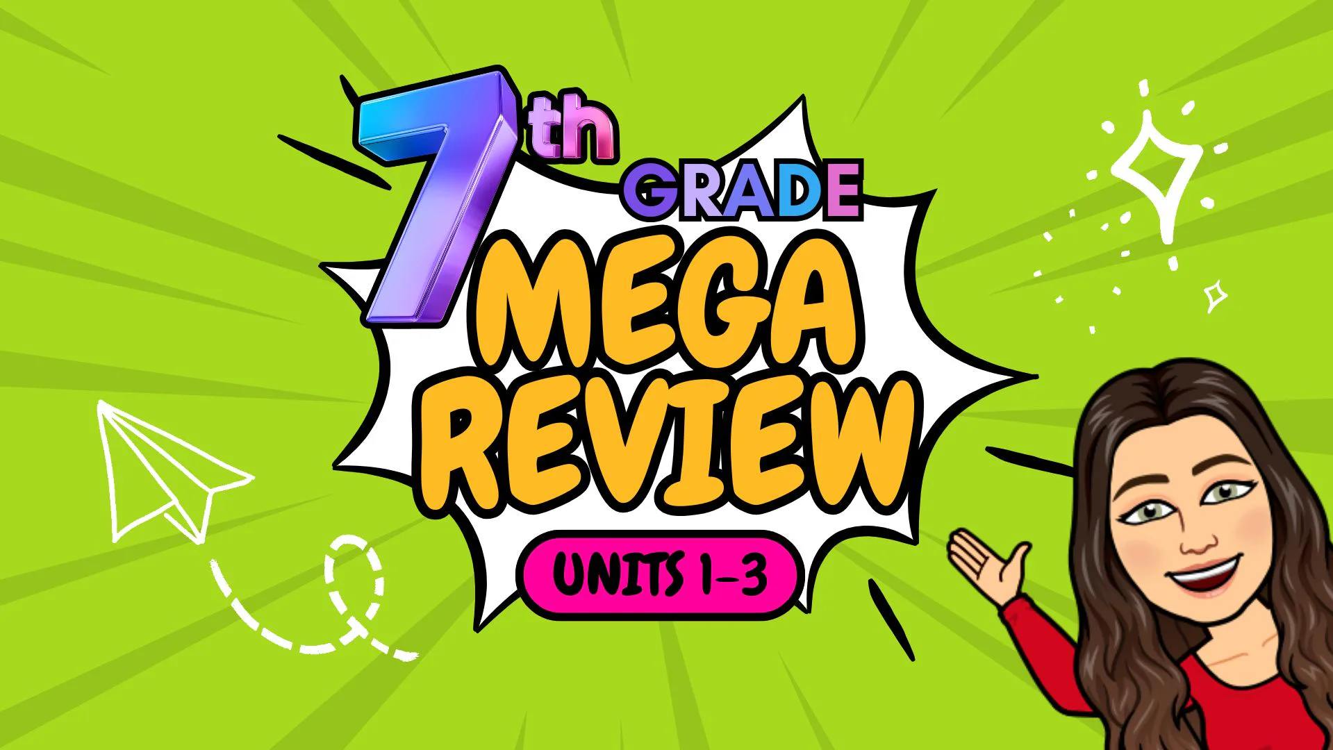 7th Grade MEGA Review - Units 1-3 7th Grade Flashcard | Quizizz