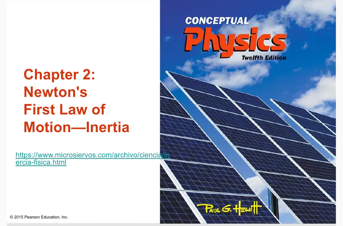 Chapter 2 - Newton First Law of Motion 9th - 12th Grade Quiz ...