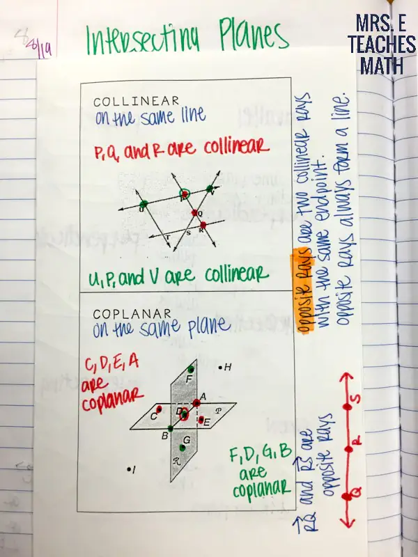 Intersection Points, Planes and Lines 9th Grade Quiz | Quizizz