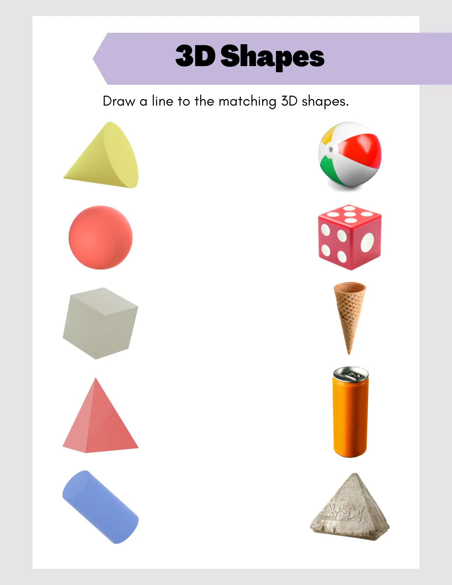 3D Figures Quiz
