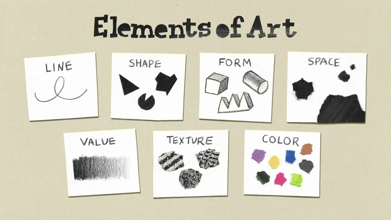 Exploring the Seven Elements of Art Quiz