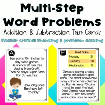 Addition Subtraction Multi-Step Word Problems 6th Grade Quiz | Quizizz