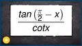 Using the cofunction identities to simplify a trig expression Video