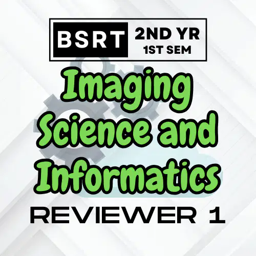 IMAGING SCIENCE AND INFORMATICS - SEMIS (part 1) University Quiz | Quizizz