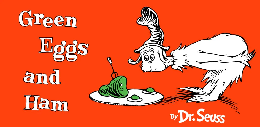 Green Eggs and Ham by Dr Seuss Flashcards