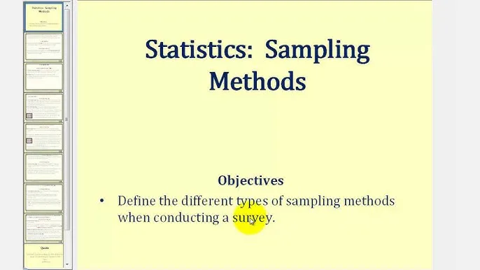 AP Stats Sampling Methods 12th Grade Quiz | Wayground (formerly Quizizz)