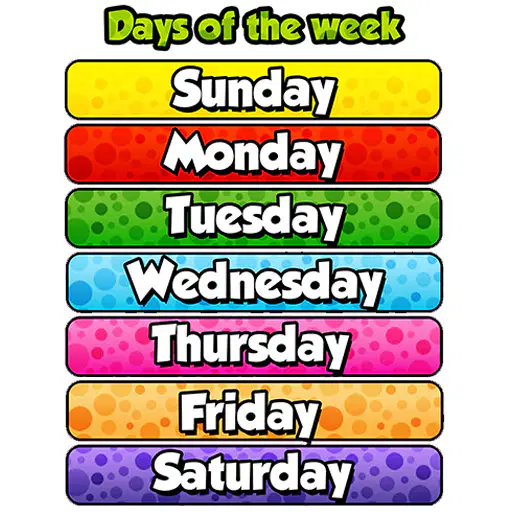 Days of the week 3rd Grade Quiz | Quizizz