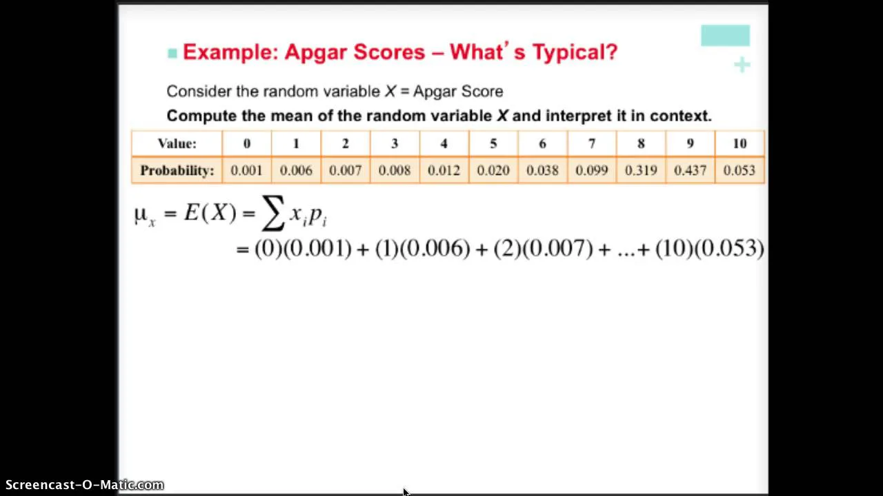 AP Stats Random Variables Practice Quiz