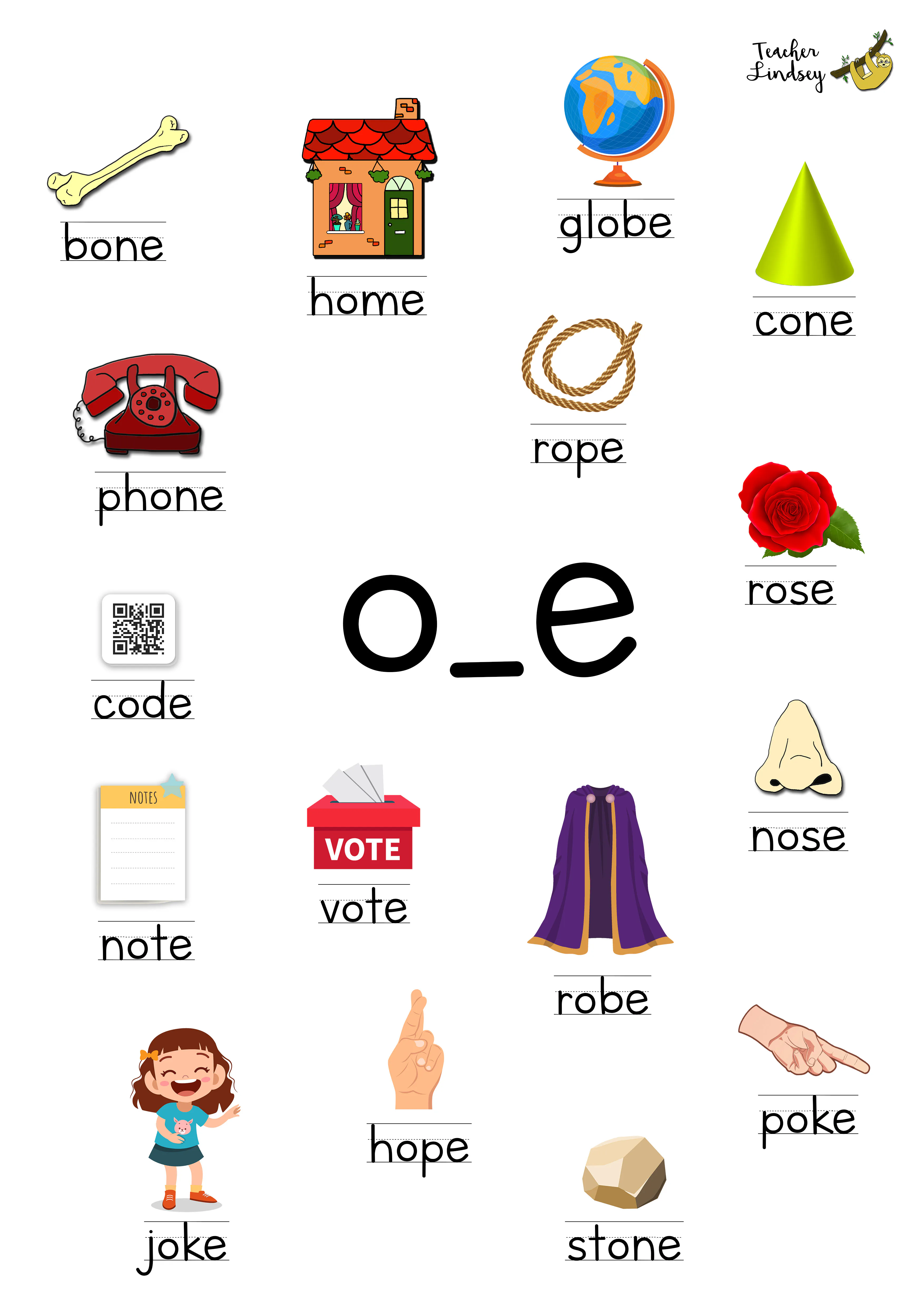 long vowel O_E 1st Grade Quiz | Wayground (formerly Quizizz)