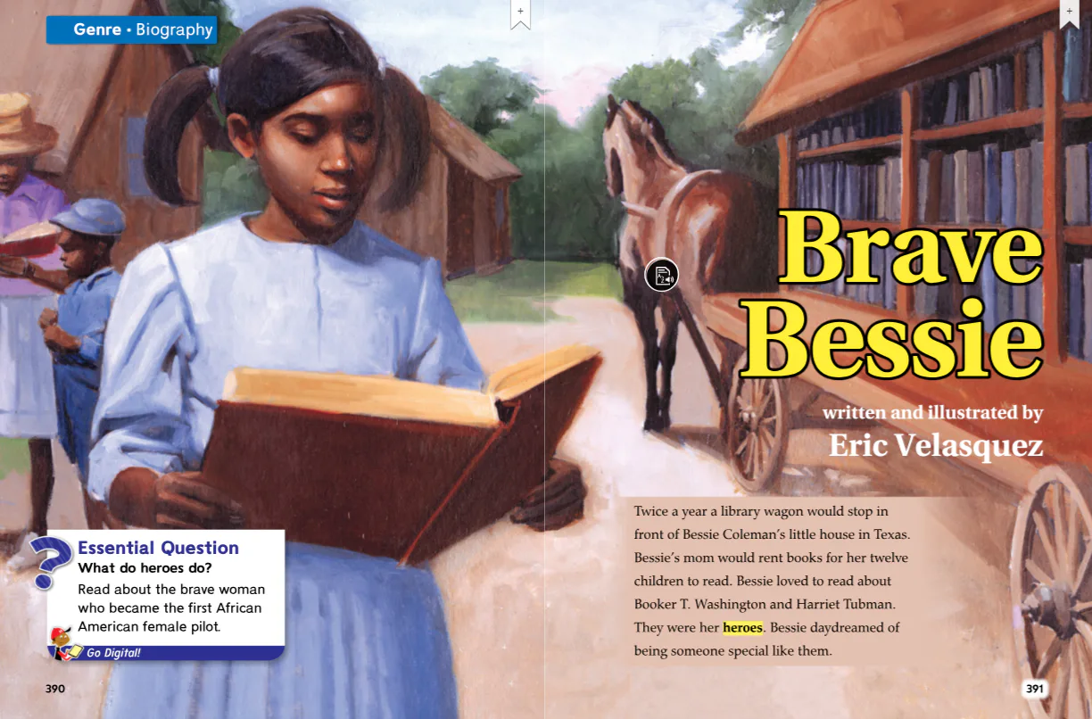 Wonders 2023 - Unit 5 Week 2 Test - Brave Bessie Quiz