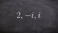 Write the equation of the polynomial given the zeros 11th Grade ...