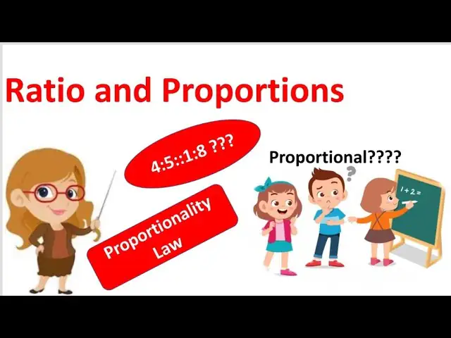 Ratio and Proportions Review Quiz