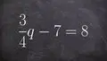 What are inverse operations and how do we use them to solve two step ...