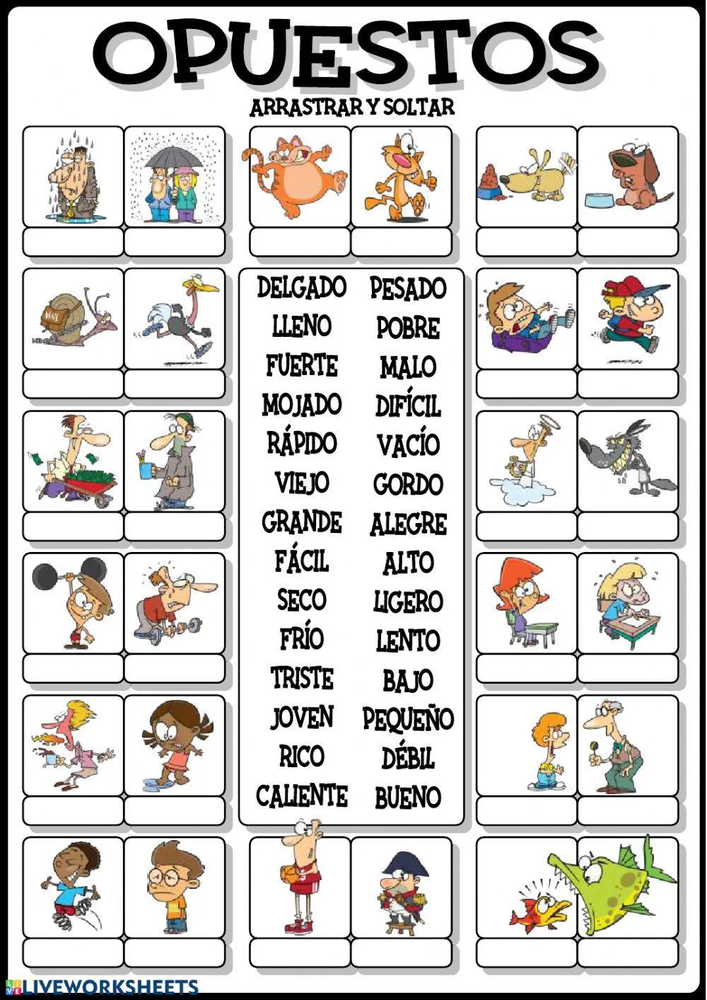 s1 Dia 53 Los opuestos 9th Grade Quiz | Quizizz