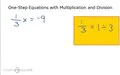 Solving Equations with Inverse Operations Video