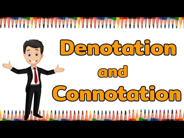 Denotations and Connotations Quiz