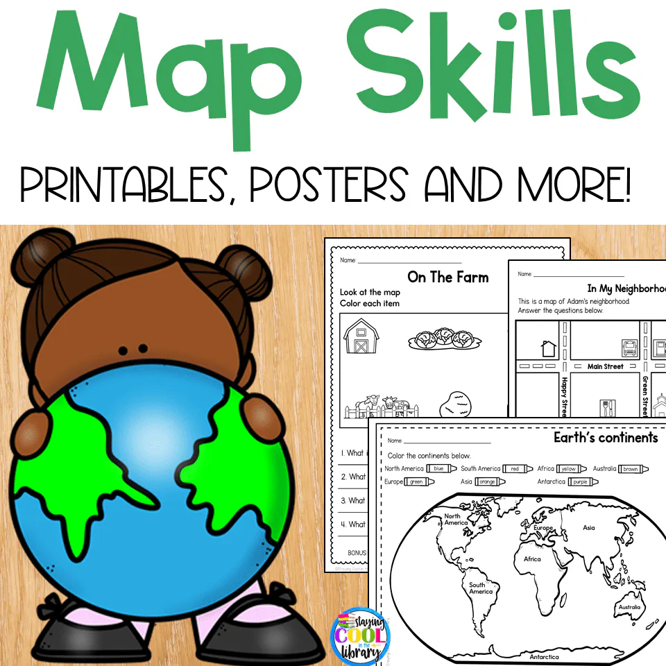 Map Skills Assessment 3rd Grade Flashcard | Wayground