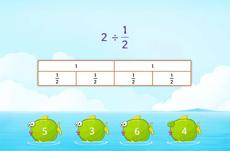 Dividing Whole Numbers by Unit Fractions 5th Grade Quiz | Wayground