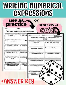 Solving Numerical Expressions Review 5th Grade Quiz | Wayground