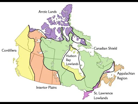 Canadian Physical Regions 4th Grade Quiz | Quizizz
