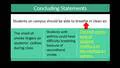 Concluding Statements 4th Grade - University Video | Wayground ...