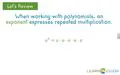 Multiplying Polynomials: Using the Distributive Property and Combining ...