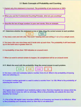 Basics of Probability and Counting 10th Grade Quiz | Quizizz