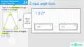 Geometry: Finding Angle Measurements in an Isosceles Triangle inside a ...