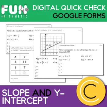Functions and Slope Quick Check 8th Grade Quiz | Wayground