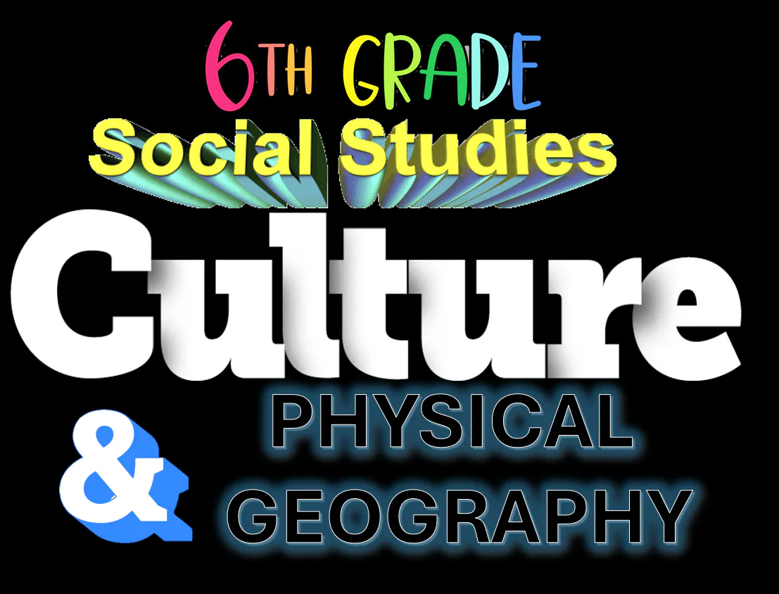 6th Social Studies Culture & Physical Geography Quiz