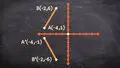 How to reflect a line segment over the x axis 11th Grade - University ...
