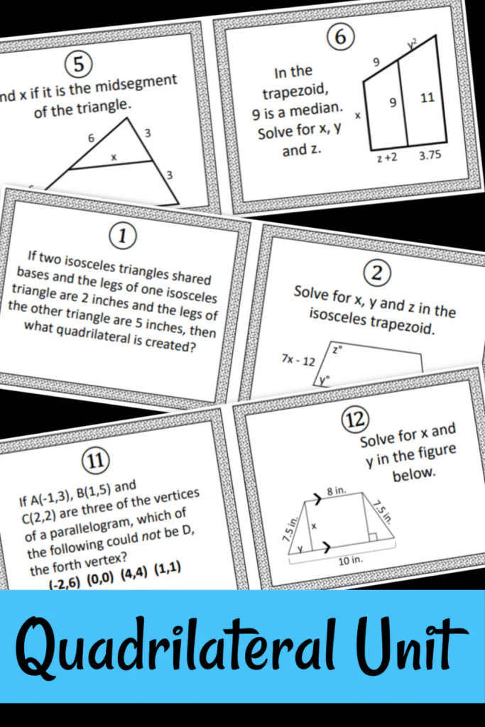 Quadrilateral 4th Grade Quiz | Quizizz