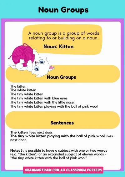 Noun Groups Quiz