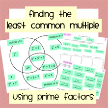 Least Common Multiple 5th Grade Quiz | Quizizz