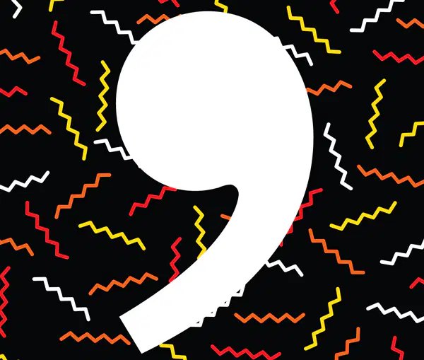 Spot the error: commas Quiz