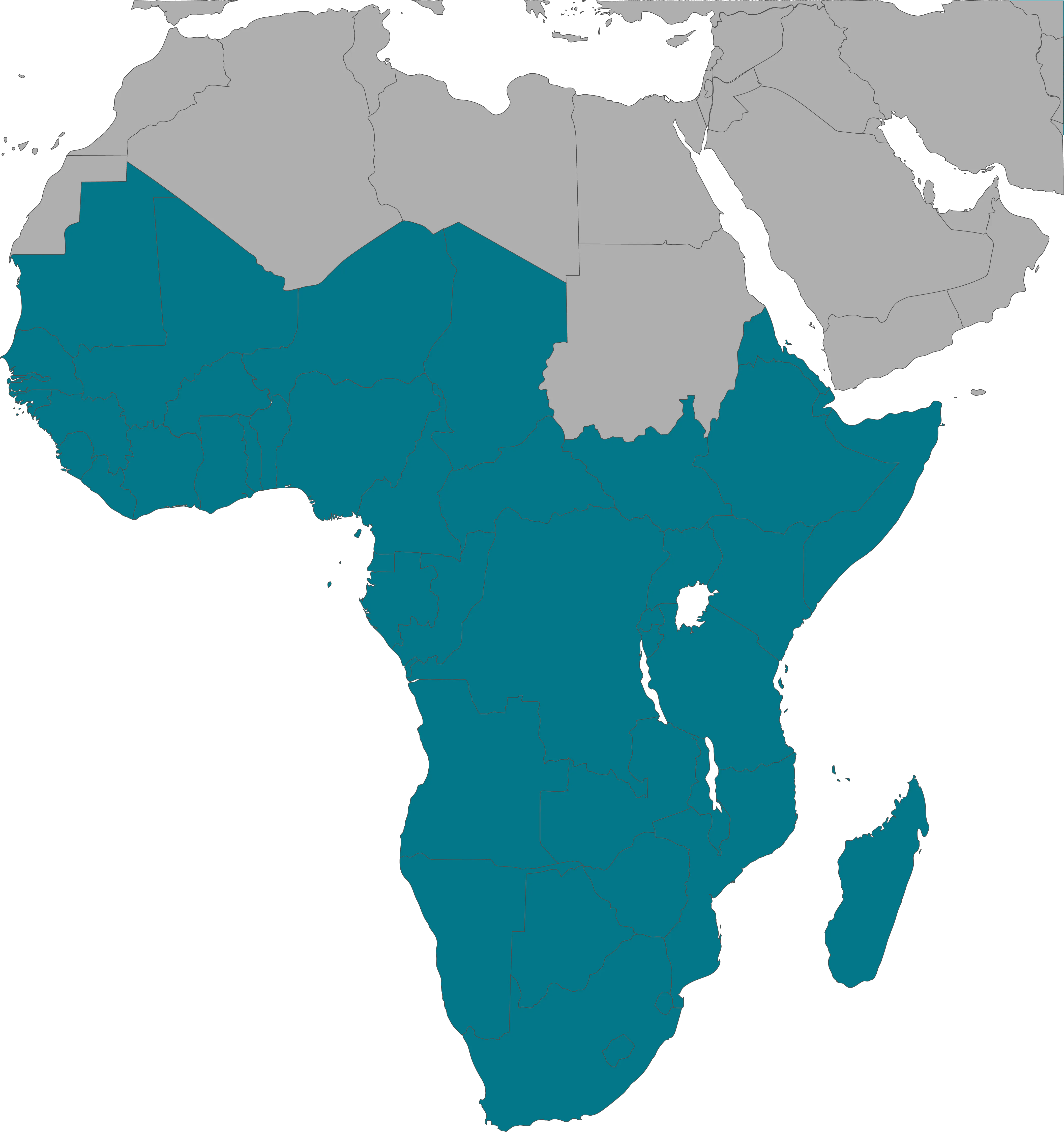 SUB SAHARAN AFRICA Quiz
