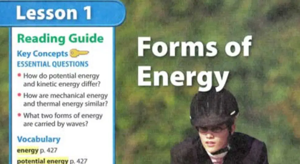 Energy and Potential Energy Questions 6th Grade Quiz | Quizizz