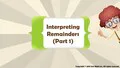Interpreting Remainders (Part 1) Interactive Video