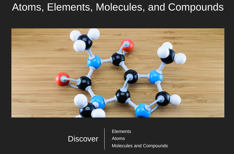 SCI 230 - MS-PS1-1: Atomic and Molecular Structure (Q - BANK) Quiz