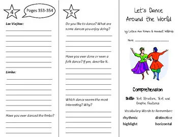 " Let's Dance Around the World" Vocabulary 4th Grade Flashcard | Wayground