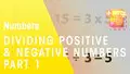 Learn How To Divide Positive & Negative Numbers 6th - 7th Grade Video ...