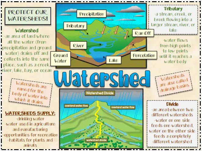 Water Distribution & Landforms Vocabulary Part 2 Quiz