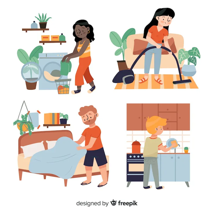 Pretérito de Verbos con Quehaceres Quiz