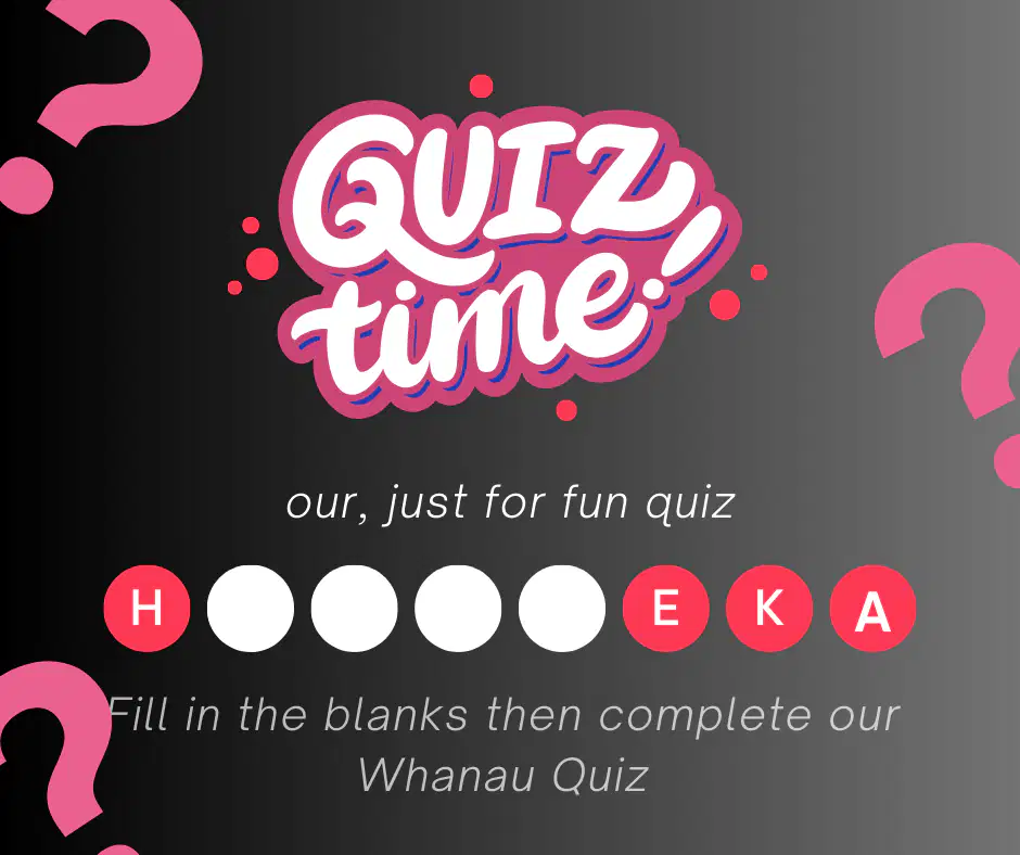 Whanau Quiz FEB25 Professional Development Quiz | Quizizz