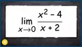 Evaluate the general limit of a rational function by direct ...