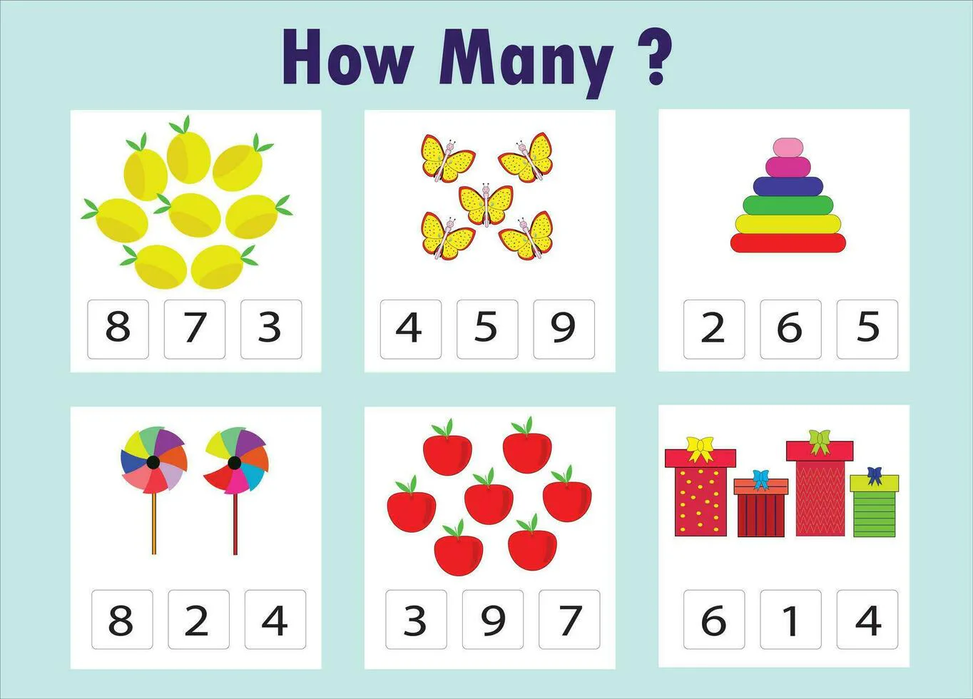 Counting Numbers 1st Grade Quiz | Wayground