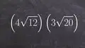 Learn How to Multiply Two Radical Monomials 11th Grade - University ...
