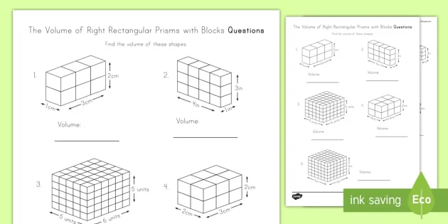 Rectangular Prism Volume 6th Grade Quiz | Quizizz
