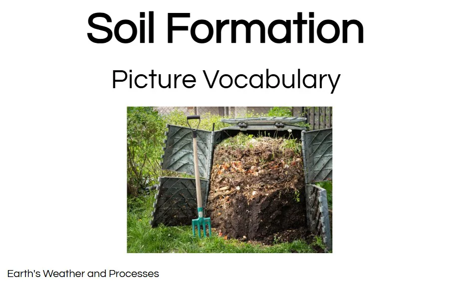 Soil Formation Flashcards (English) Flashcards
